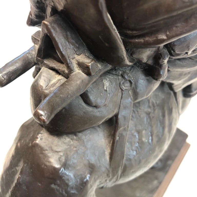 "Carl Johan Bonnesen" - "A Bedouin on His Camel" Signed "C. J. Bonnesen ...