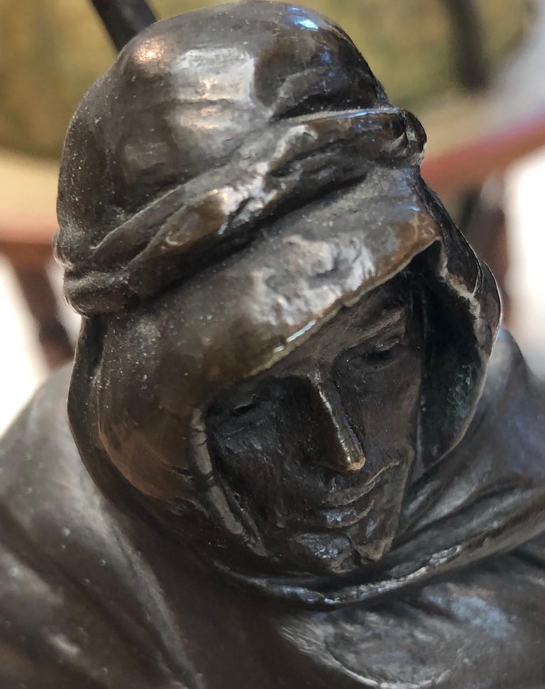 "Carl Johan Bonnesen" - "A Bedouin on His Camel" Signed "C. J. Bonnesen ...