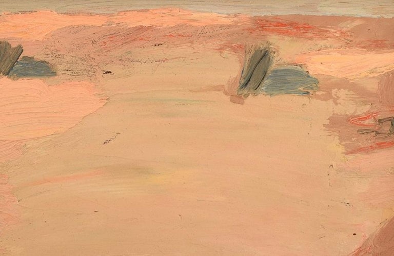 Carl Johan Damm, Listed Swedish Artist, Oil on Board, Modernist ...