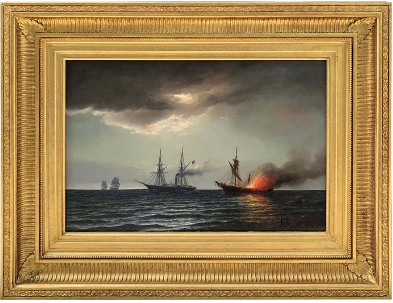 Carl Ludwig Bille - Naval Engagement at 1stDibs