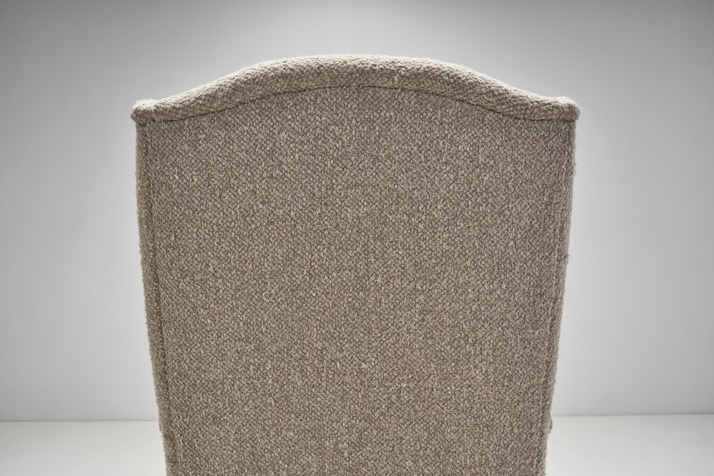 Carl Malmsten "Åldermannen" Winged Armchair for O.H. Sjögren, Sweden ...