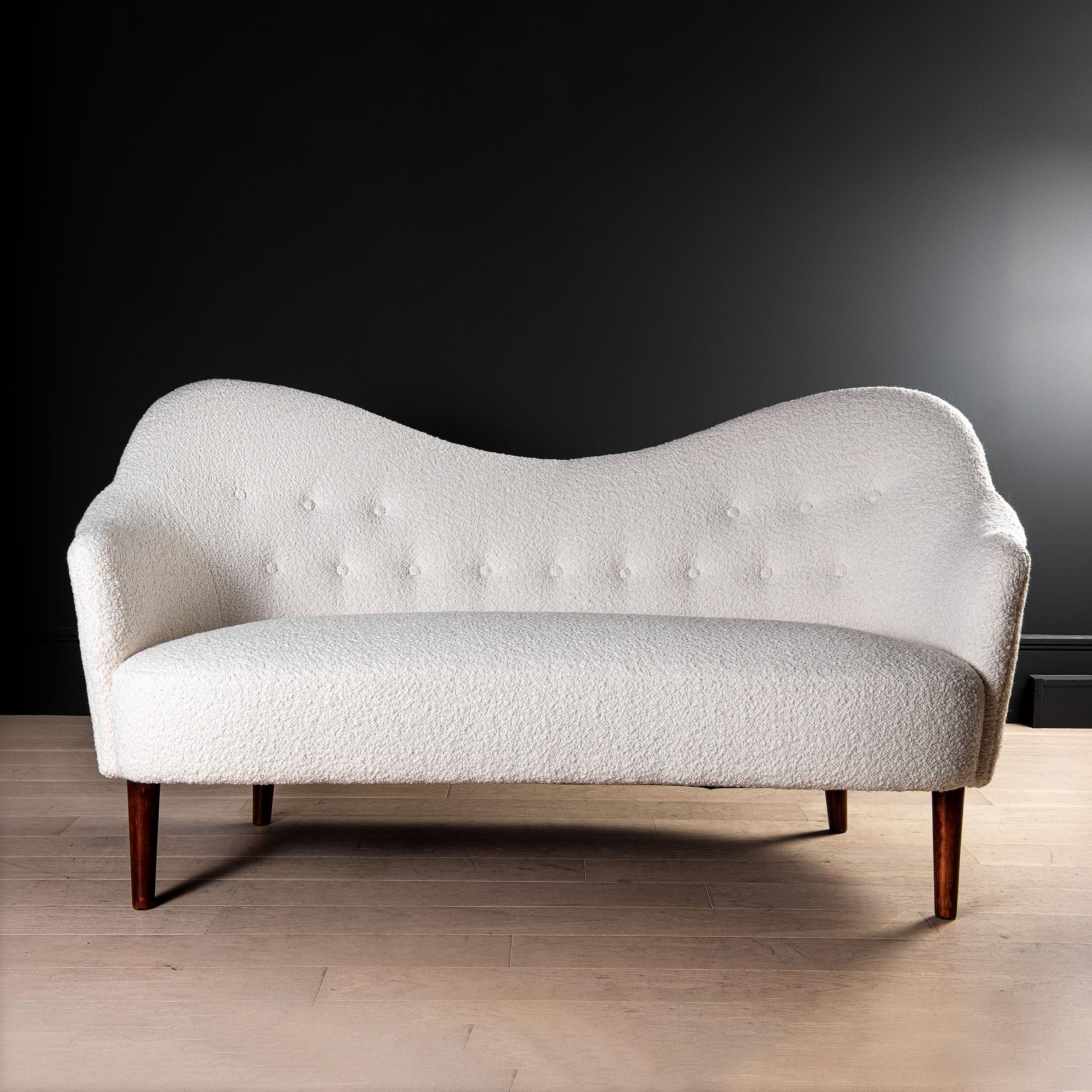 Swedish Sofa, 1950's, Carl Malmsten, Samspel, Reupholstered For Sale at ...