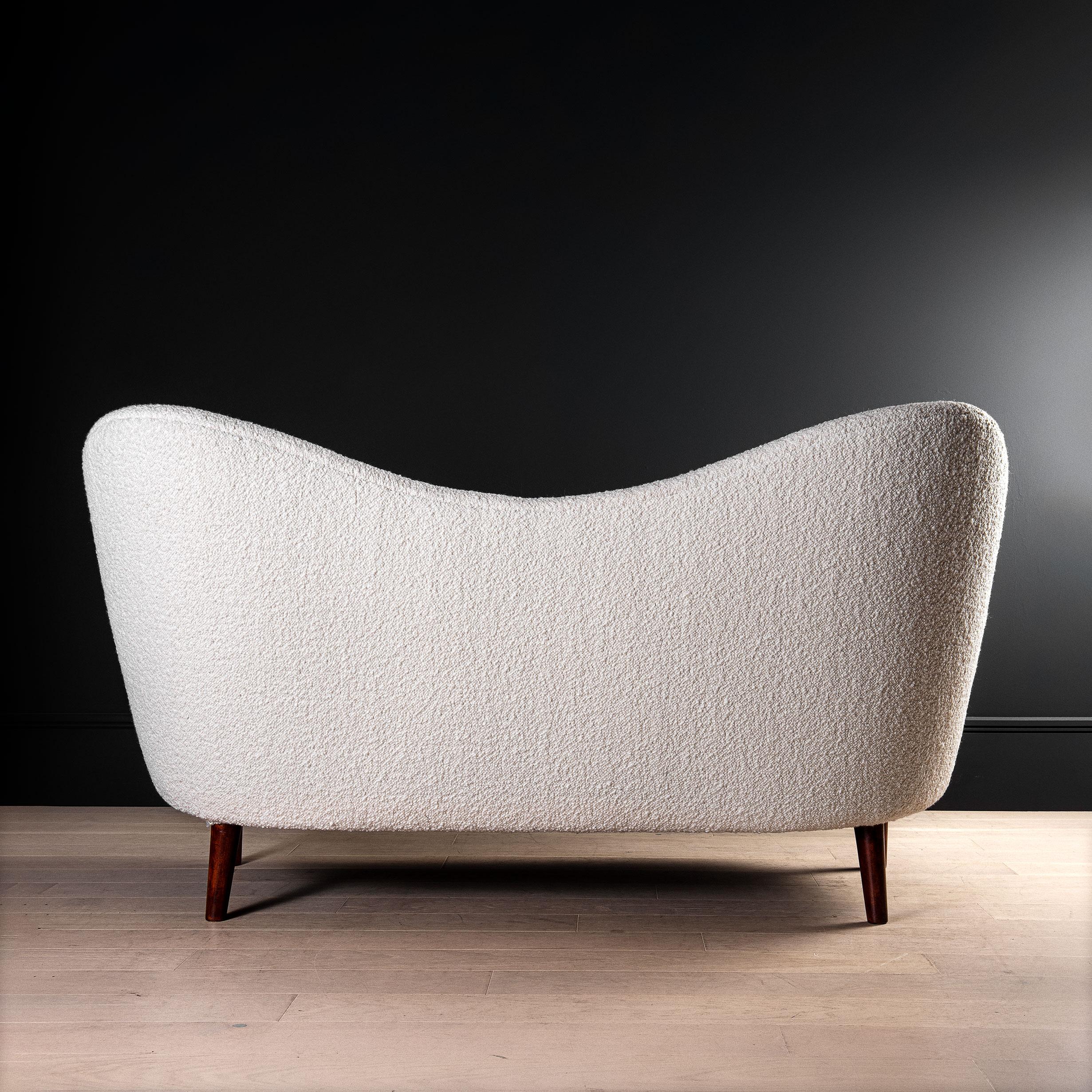 Swedish Sofa, 1950's, Carl Malmsten, Samspel, Reupholstered For Sale at ...