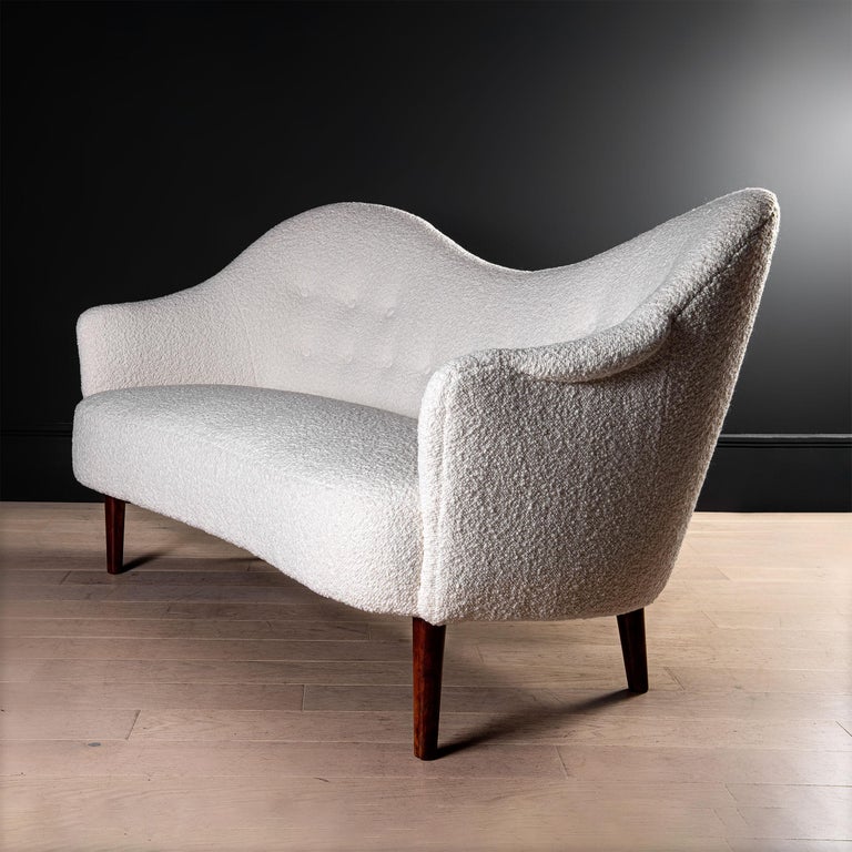 Swedish Sofa, 1950's, Carl Malmsten, Samspel, Reupholstered For Sale at ...