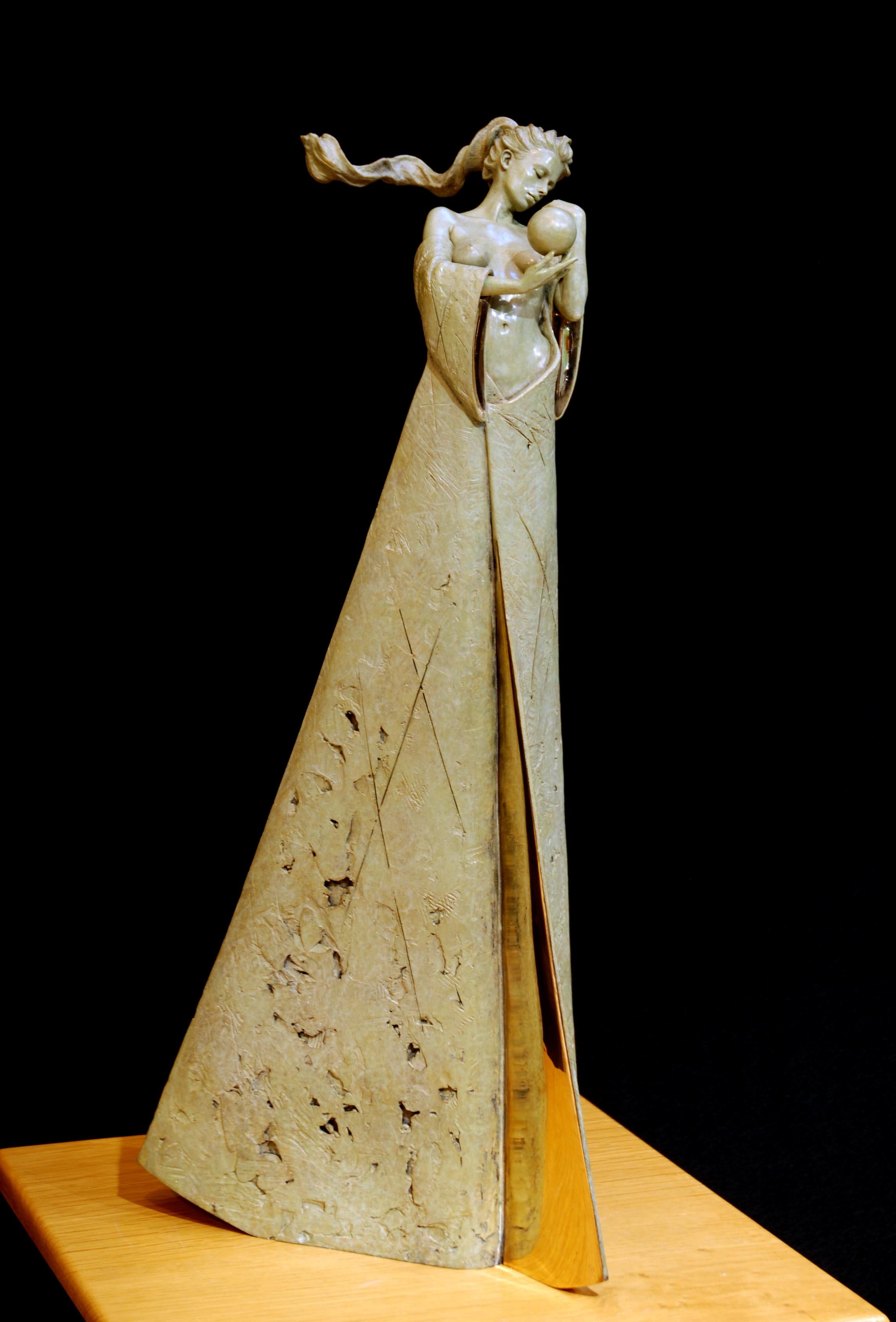 Carl Payne - Bronze sculpture of 'Rapunzel' from German fairytale by ...