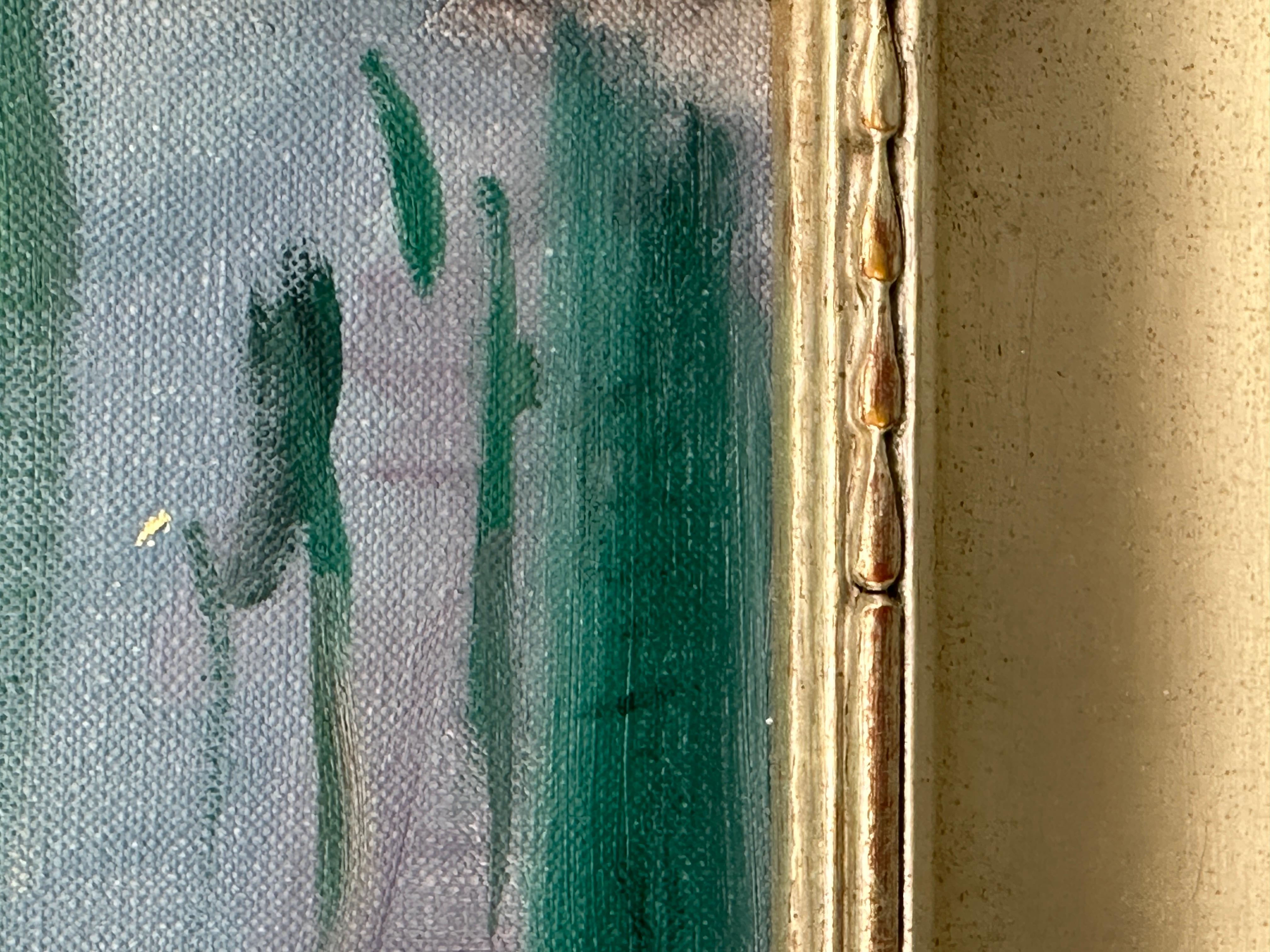 Carl Peters - Dockside Fishing Boats, green trawlers from the mid ...