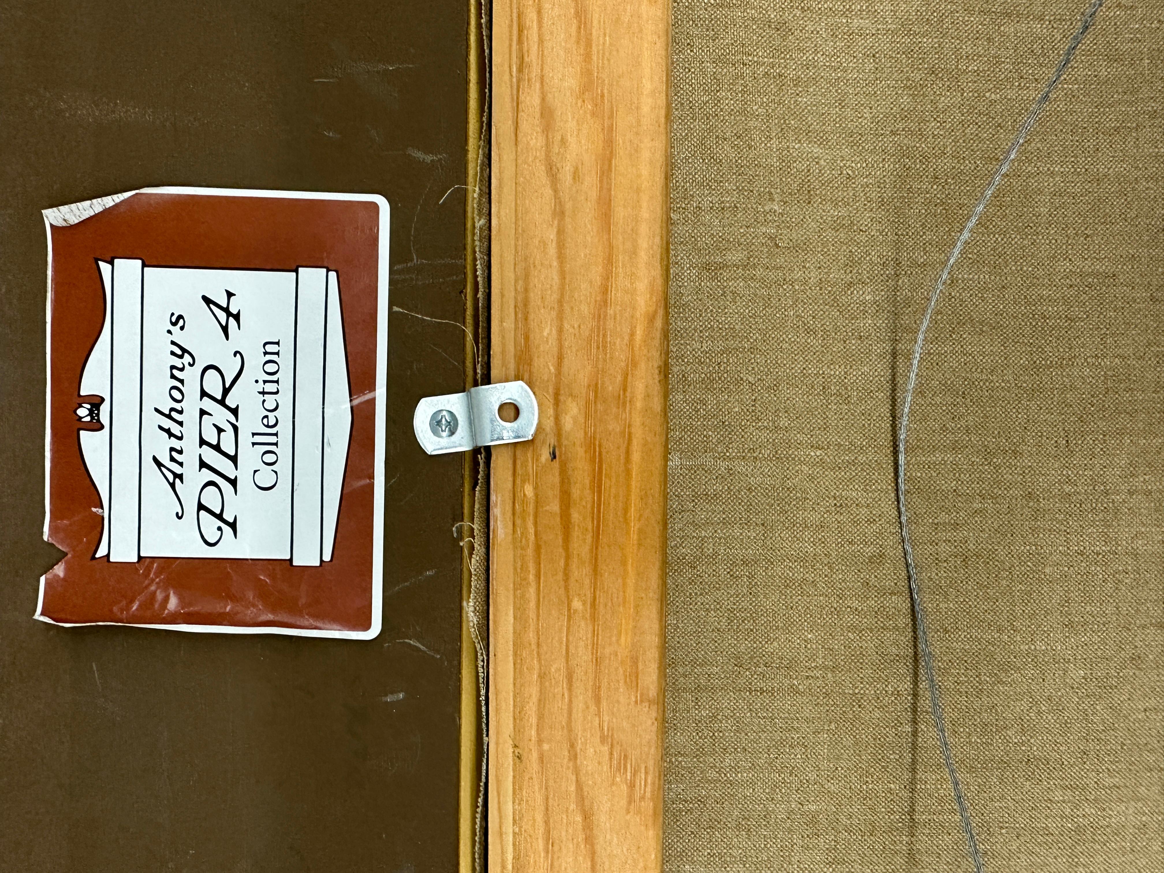 Carl Peters - Dockside Fishing Boats, green trawlers from the mid ...