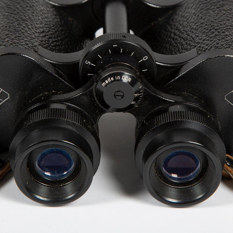 Carl Zeiss "Jenoptem" Binoculars, with Original Black Leather Case at ...