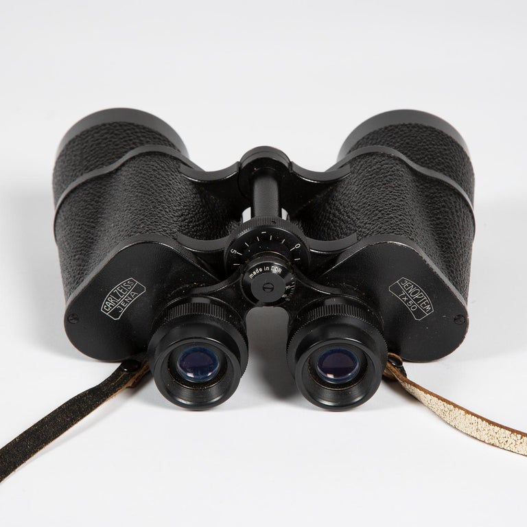 Carl Zeiss "Jenoptem" Binoculars, with Original Black Leather Case at ...