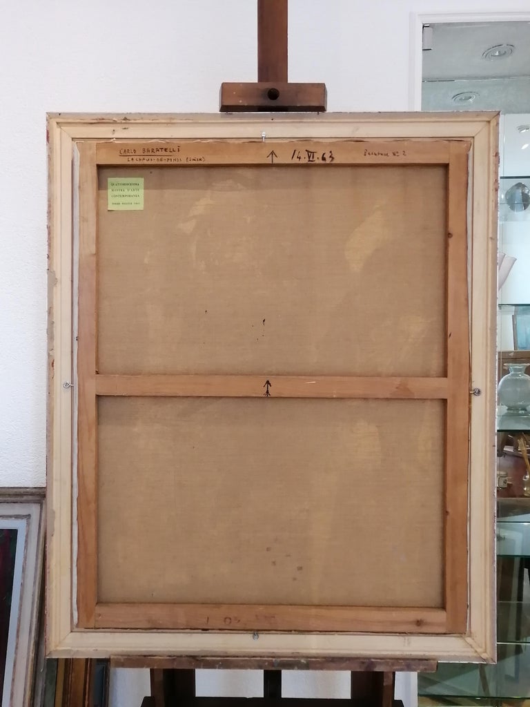 Carlo Baratelli - Painting n°2 For Sale at 1stDibs