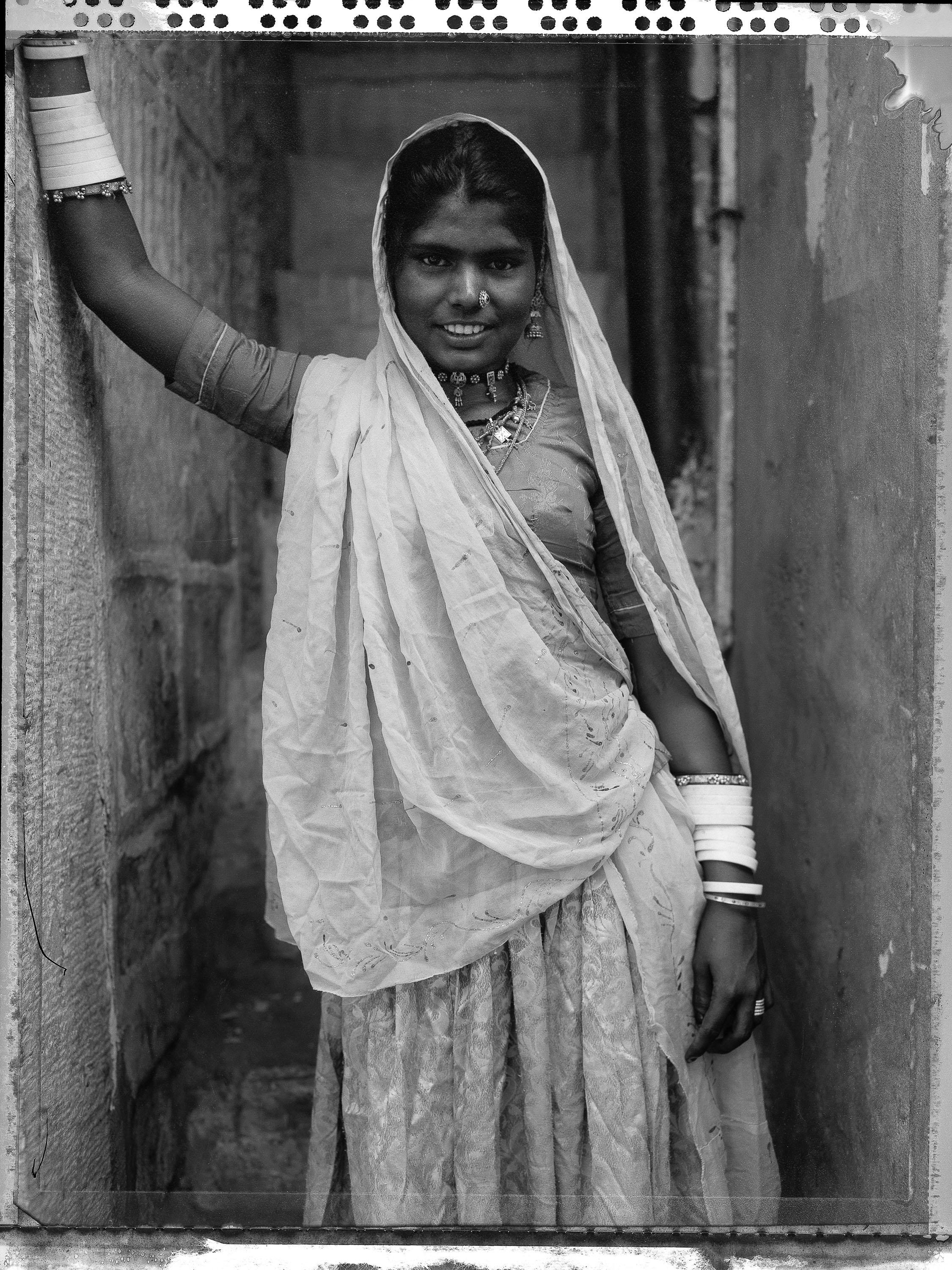 Carlo Bevilacqua - Indian Girl from Indian Stills For Sale at 1stDibs
