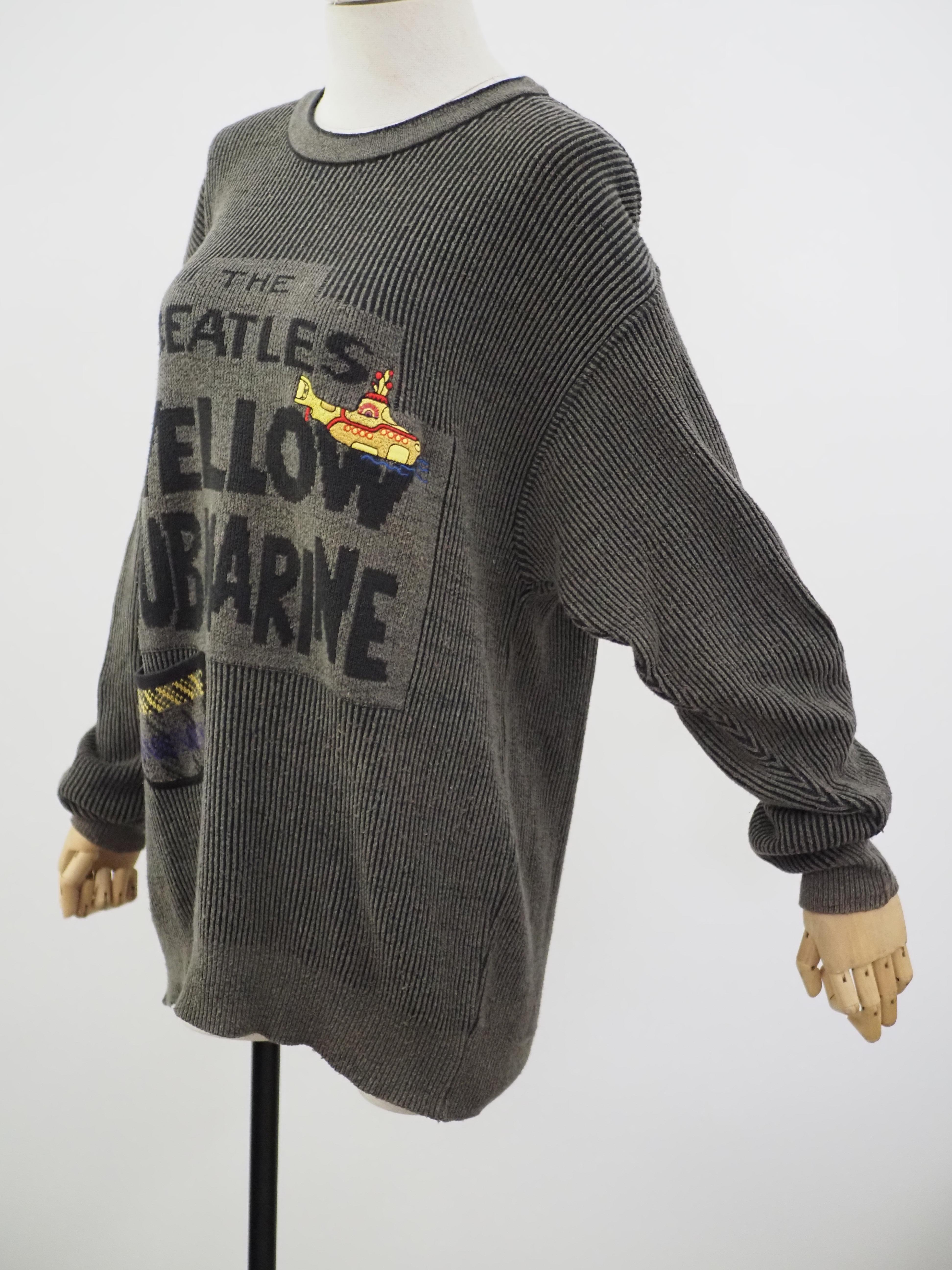Carlo Colucci The Beatles Yellow Submarine sweater For Sale at 1stDibs