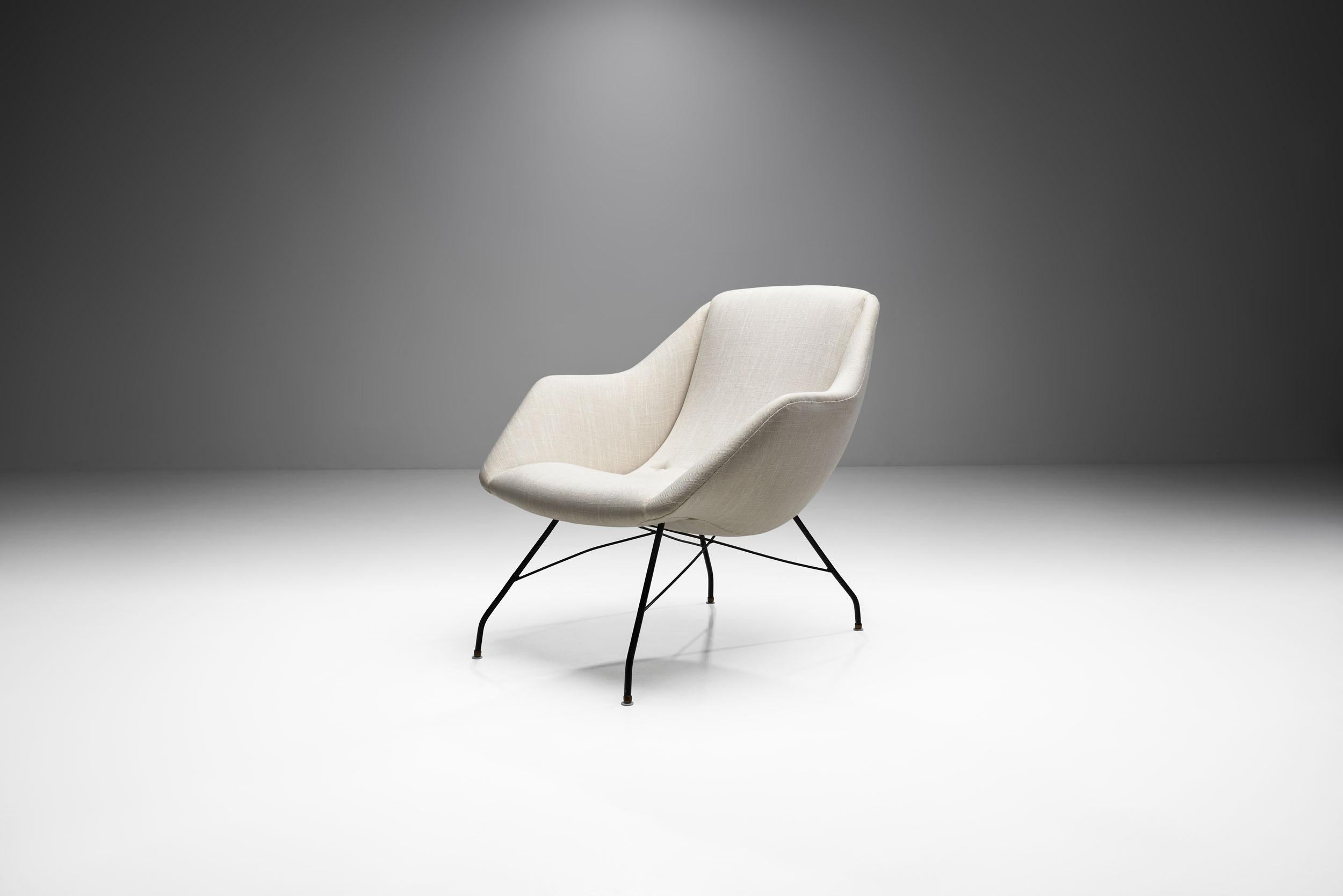 Carlo Hauner and Martin Eisler "Shell" Lounge Chair, Brazil, Ca 1955 at ...