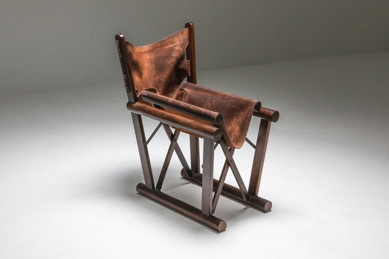 Carlo Hauner PL 22 Armchair in Jacaranda for Oca at 1stDibs