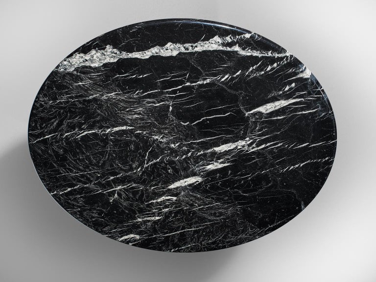 Carlo Scarpa 'Argo' Marble Table For Sale at 1stDibs | black and white ...