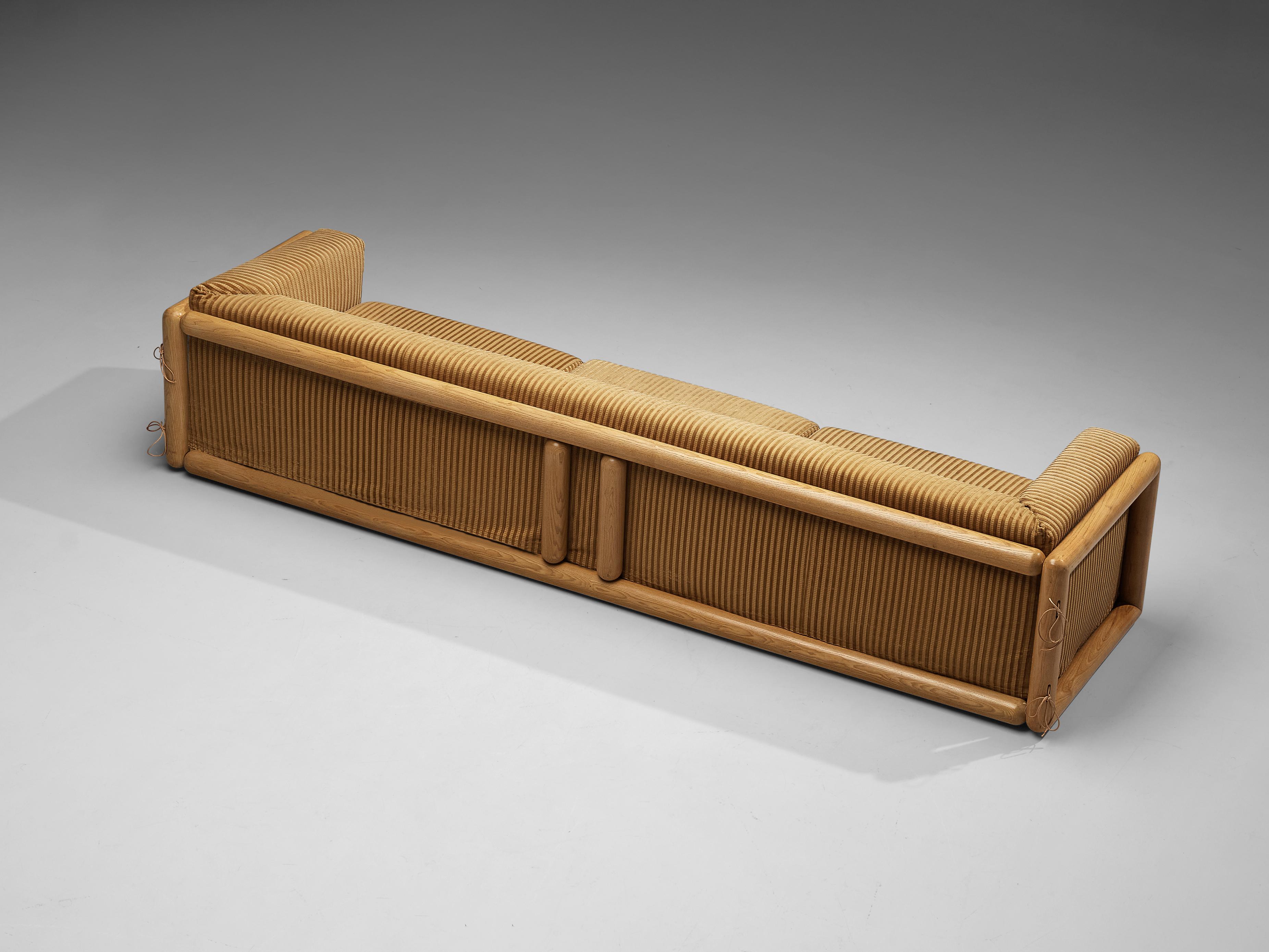 Carlo Scarpa for Simon Sofa Model 'Cornaro' with Frame in Ash For Sale ...