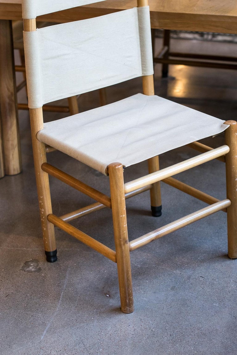 Carlo Scarpa "Kentucky" Dining Chair Set, Italy, 1970s at 1stDibs