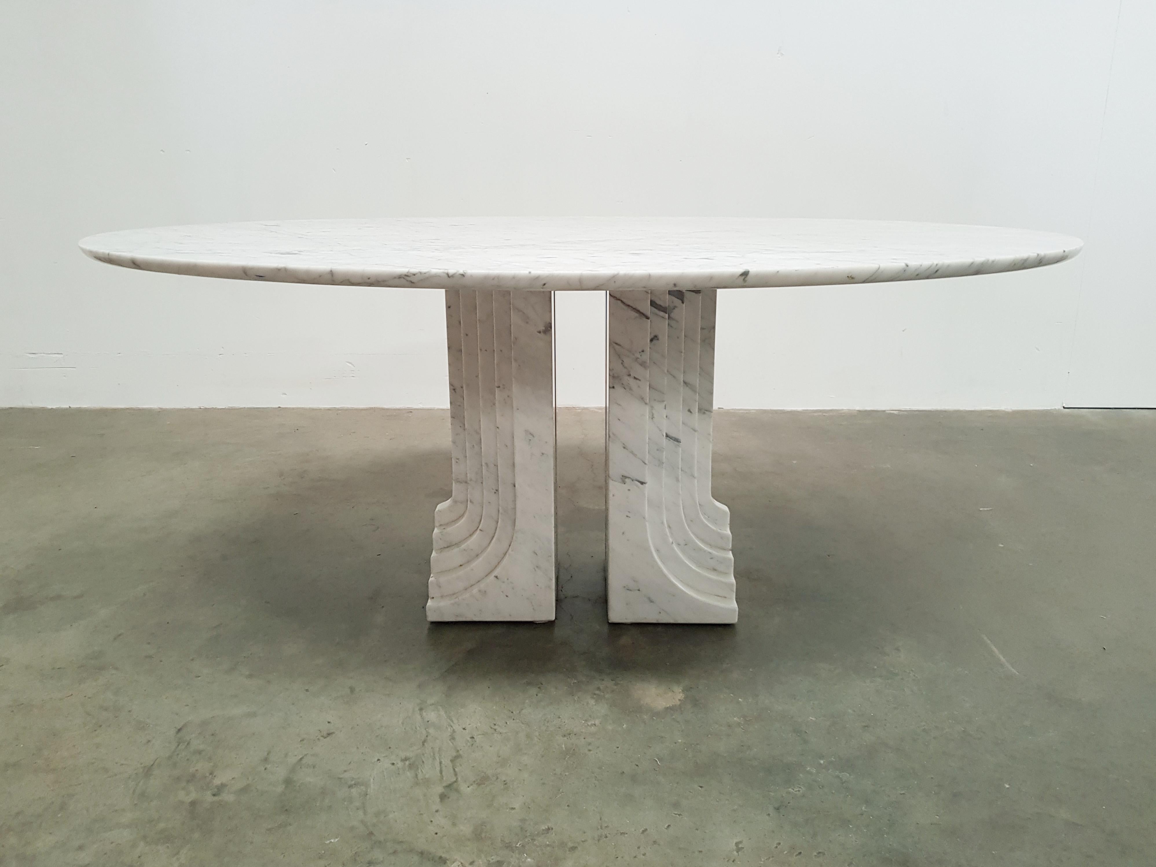Carlo Scarpa Marble Dining Table 'Samo' at 1stDibs | table scarpa