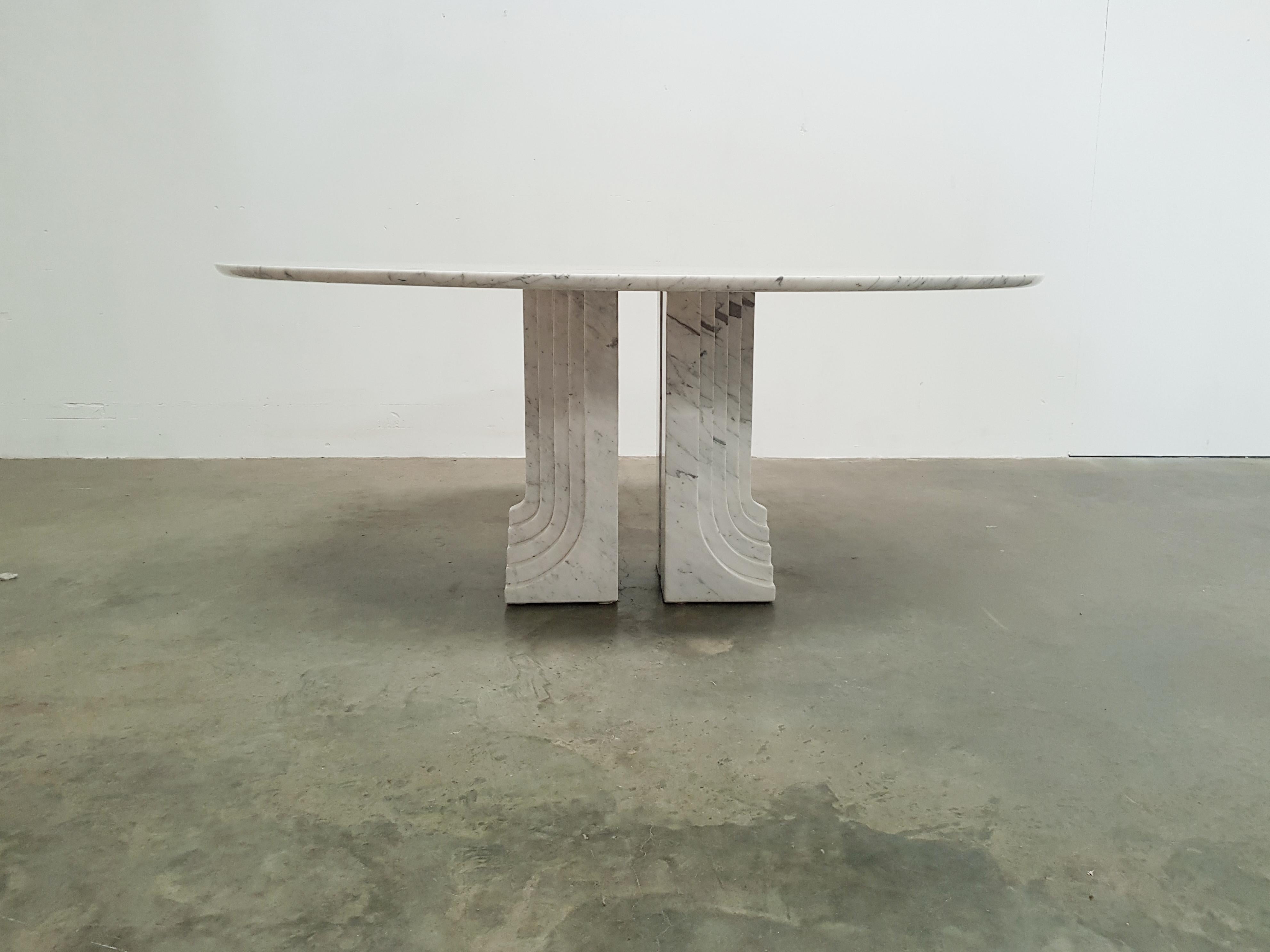 Carlo Scarpa Marble Dining Table 'Samo' at 1stDibs | table scarpa