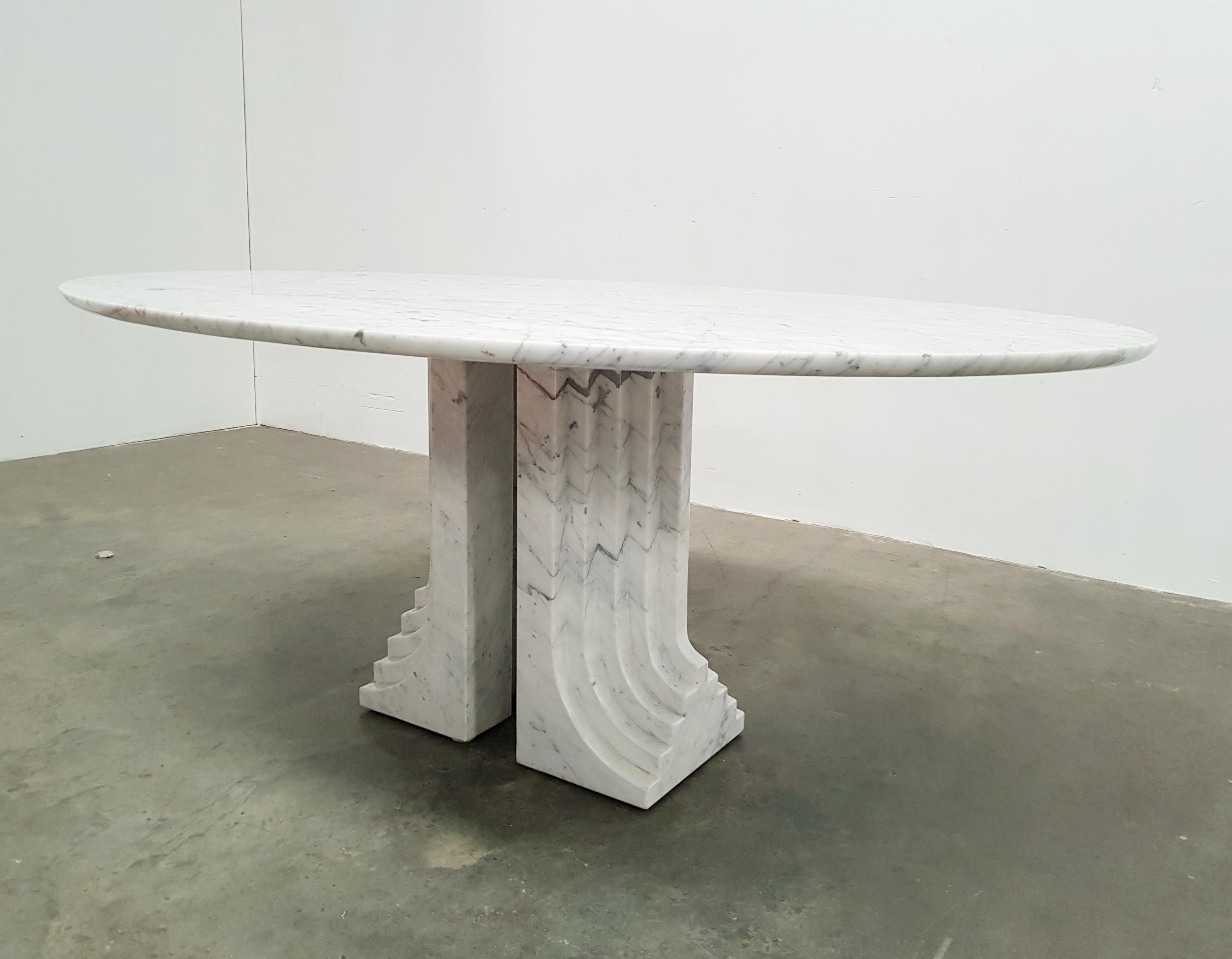 Carlo Scarpa Marble Dining Table 'Samo' at 1stDibs | table scarpa