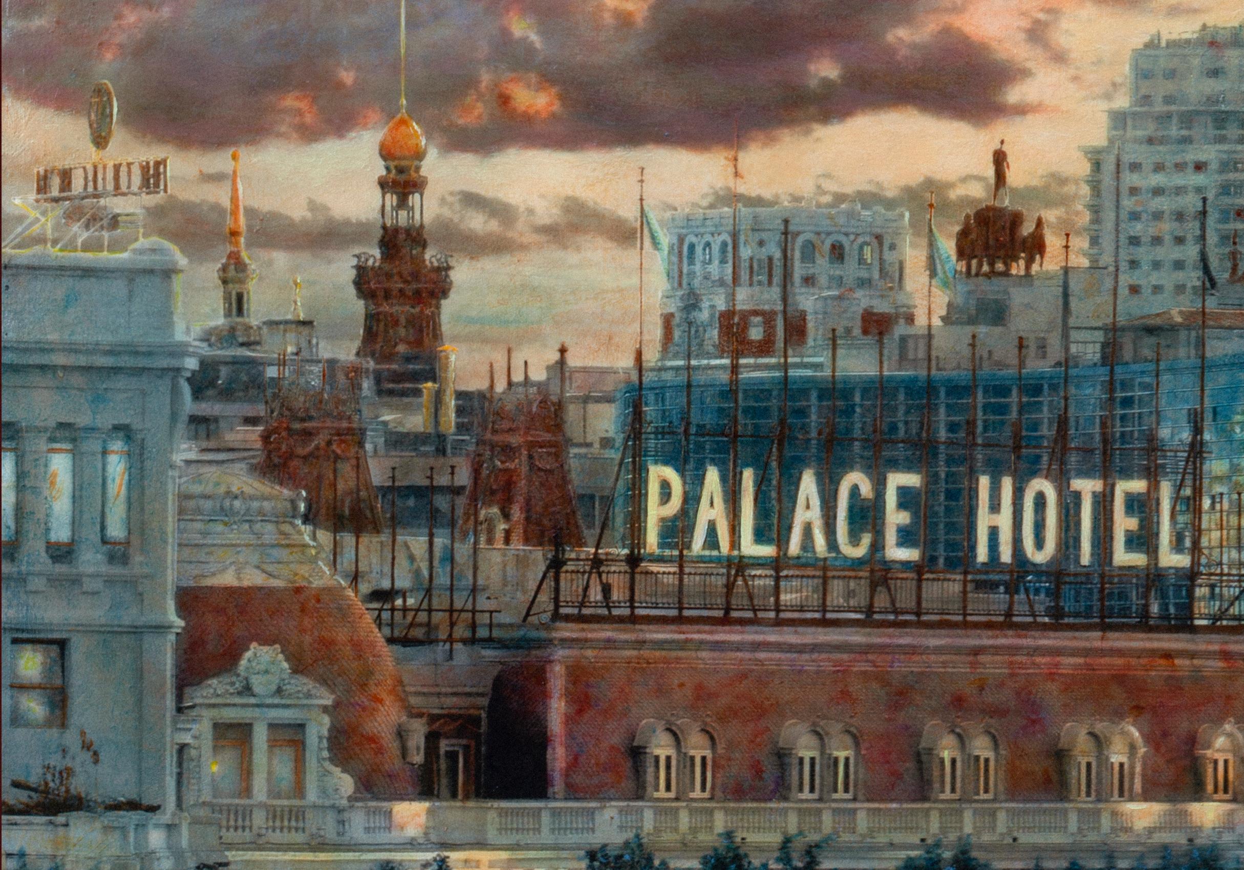 carlos arriaga - Palace Hotel Forever - orginal cityscape panoramic ...