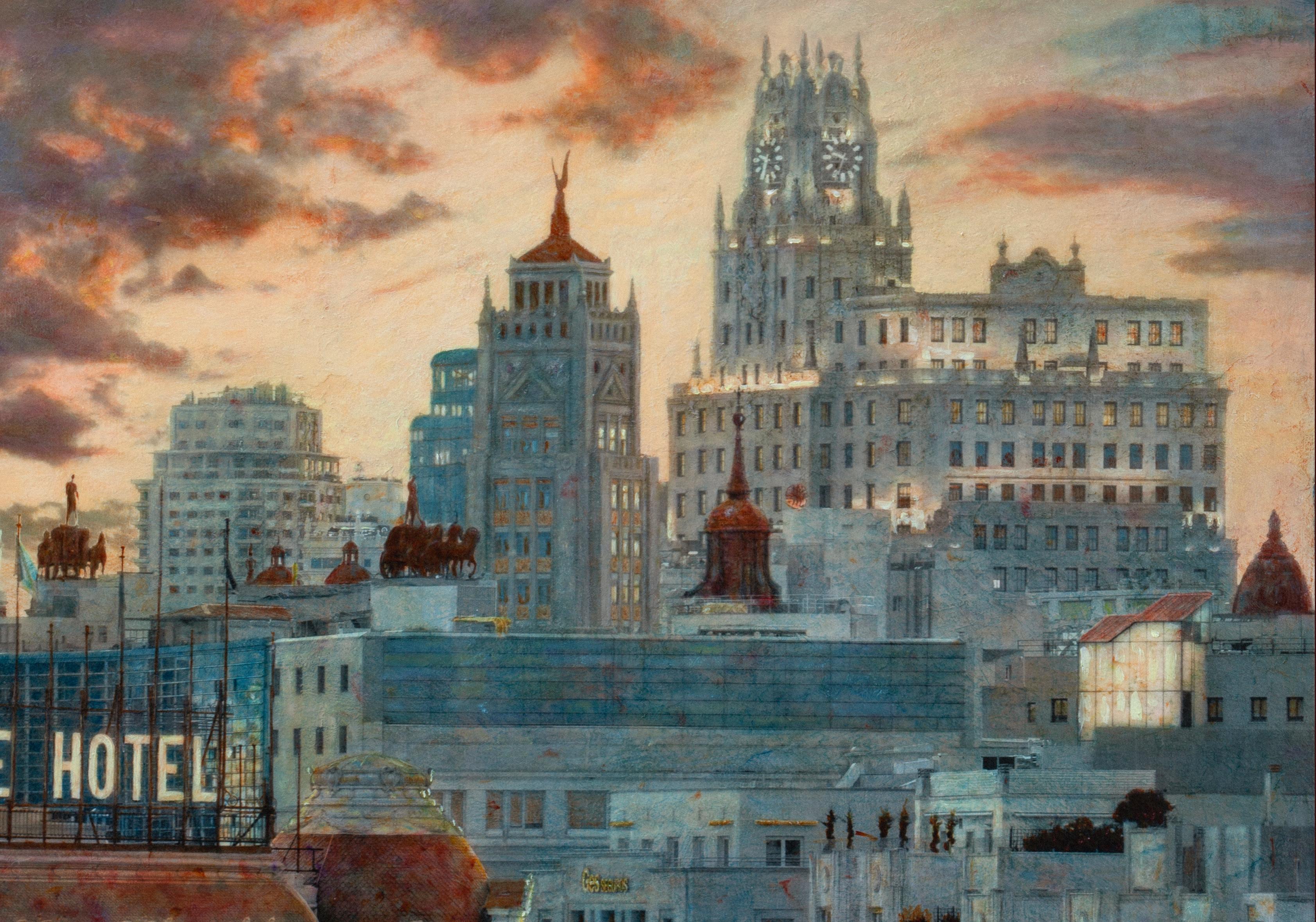 carlos arriaga - Palace Hotel Forever - orginal cityscape panoramic ...