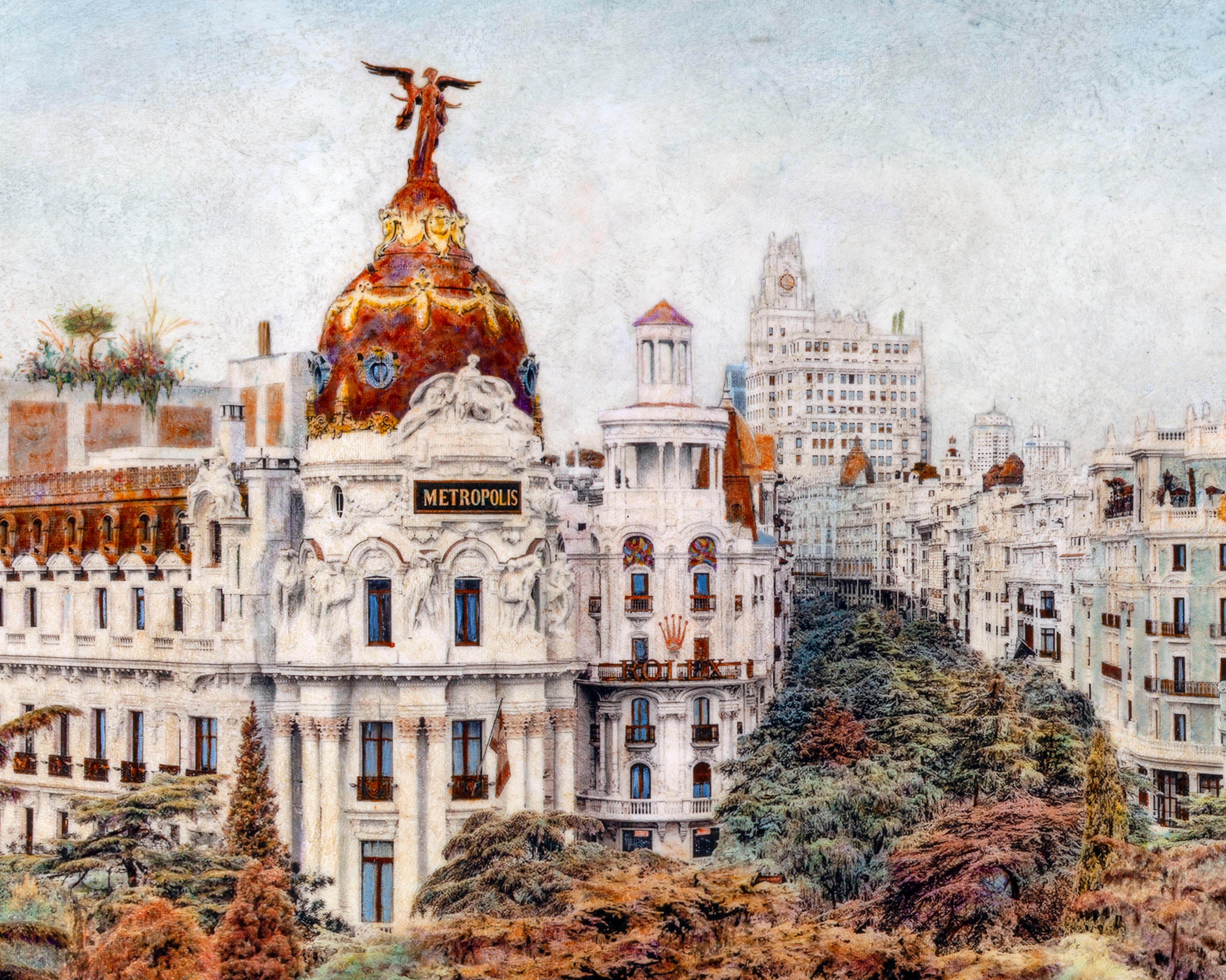 carlos arriaga - The City Grows - orginal panoramic surrealist nature ...