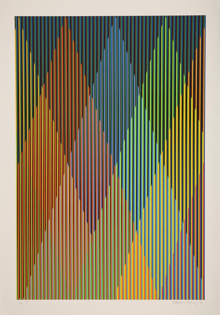 Carlos Cruz-Diez - "Couleur Additive Perseus" by Carlos Cruz-Diez, 21st ...