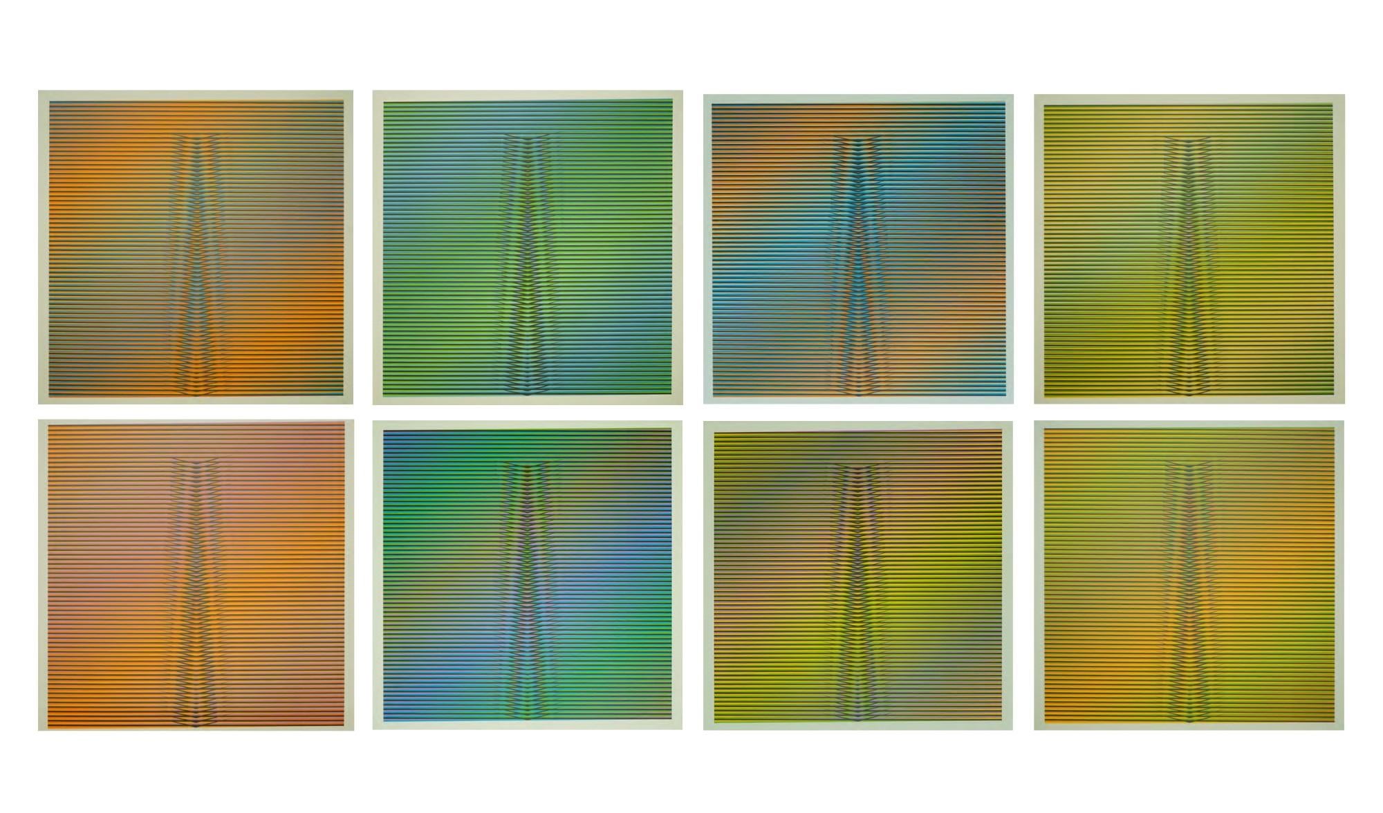 Carlos Cruz-Diez - Induction Chromatique a Double Frequence Lucca 2018 ...