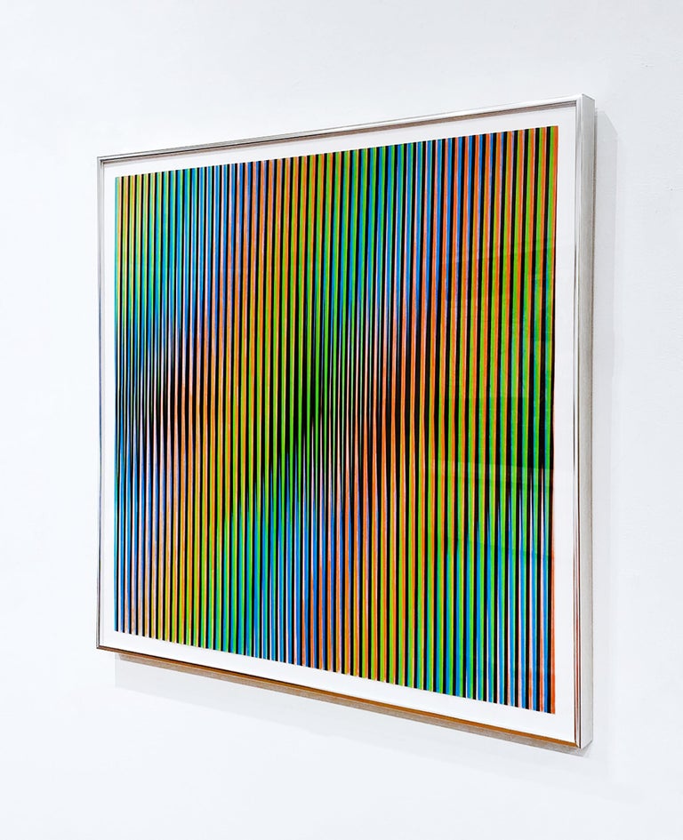 Carlos Cruz-Diez - Induction Chromatique a Double Fréquence RGB For ...