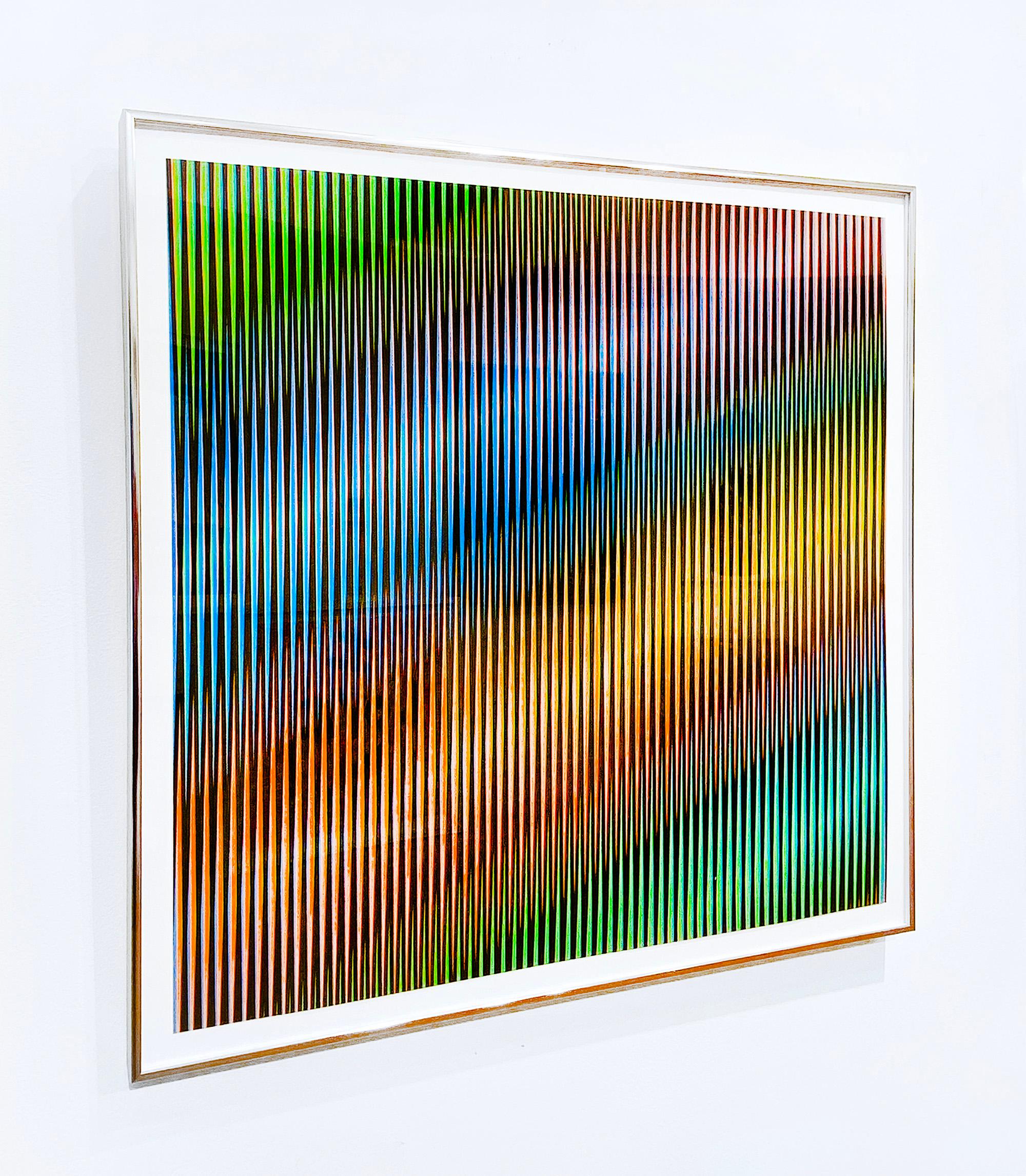 Carlos Cruz-Diez - Induction Chromatique a Double Fréquence RGB For ...