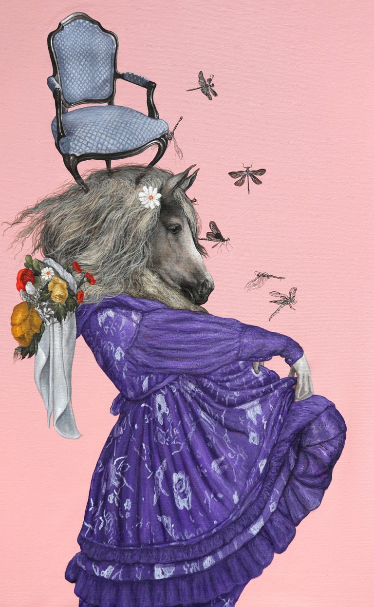 Carlos Gamez de Francisco - Millinery Style and Dragonflies I For Sale ...