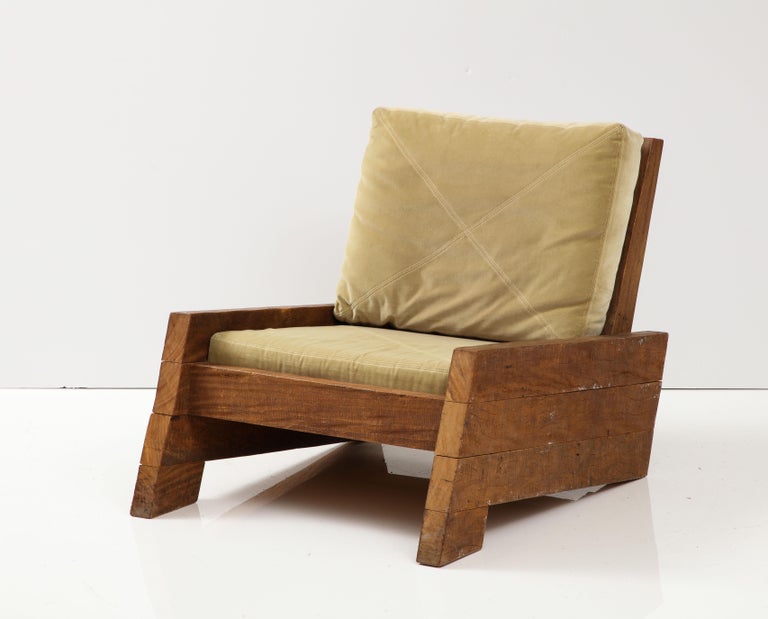 Carlos Motta, Brazilian Modernism 'Asturias' Lounge Chair, 2001 at 1stDibs