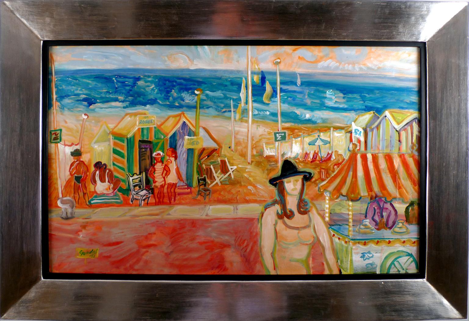 Carlos Nadal - "Mer de Lumière", 20th Century Acrylic on Canvas by ...