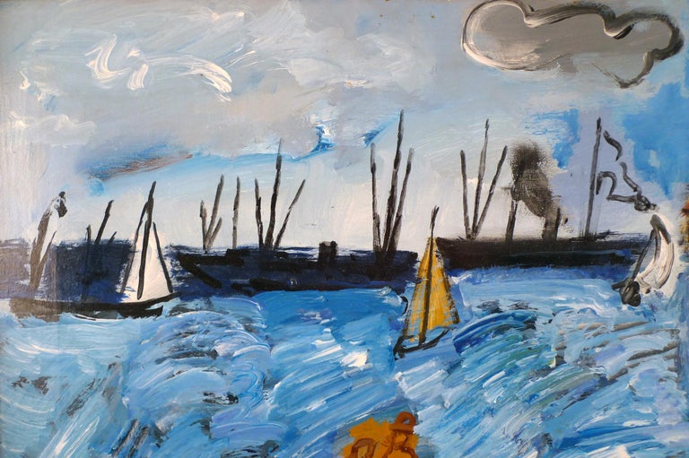 Carlos Nadal - "Mer de Lumière", 20th Century Acrylic on Canvas by ...