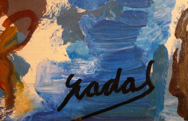 Carlos Nadal - "Mer de Lumière", 20th Century Acrylic on Canvas by ...