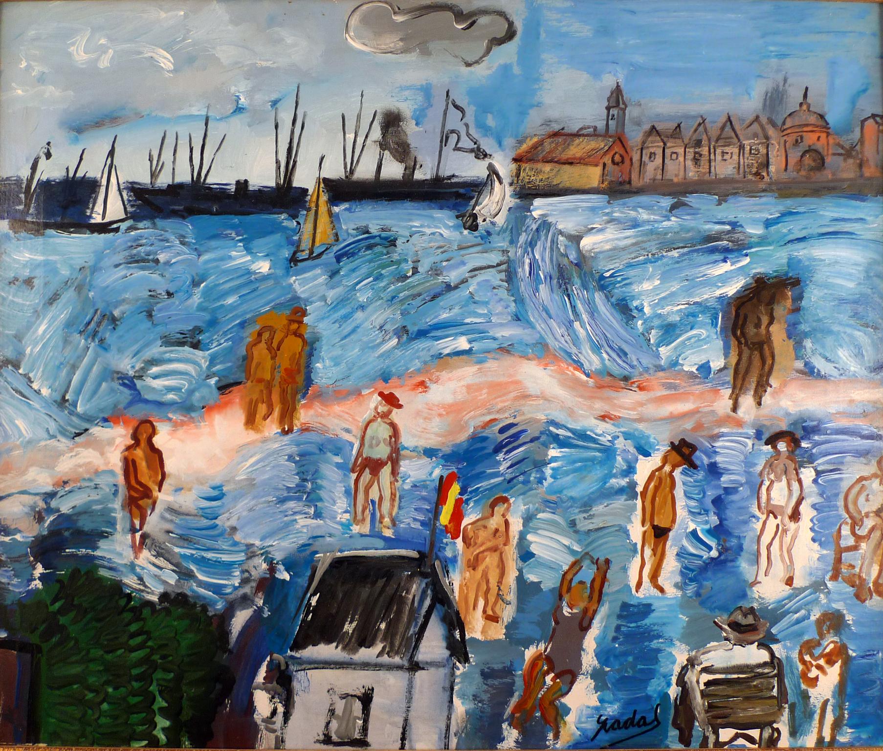 Carlos Nadal Paintings - 7 For Sale at 1stDibs | carles nadal, carlos ...