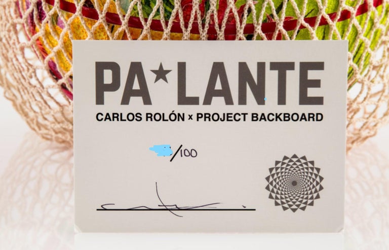 Carlos Rolón - Pa'Lante, 2019 Basketball with cotton sack For Sale at ...