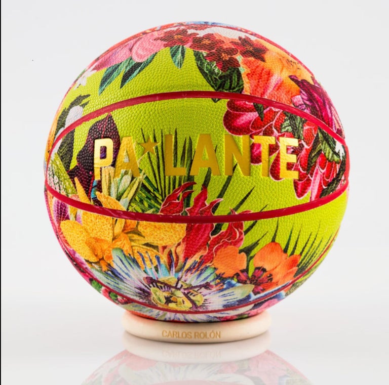 Carlos Rolón - Pa'Lante, 2019 Basketball with cotton sack For Sale at ...