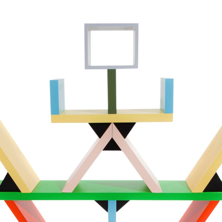 'Carlton' Room Divider and Bookcase by Ettore Sottsass for Memphis ...