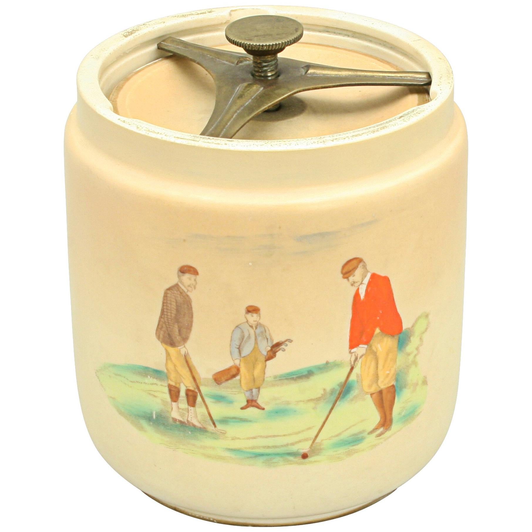 Three-Tiered Porcelain Pipe Tobacco Jar by Rosenthal of Bavaria Germany ...