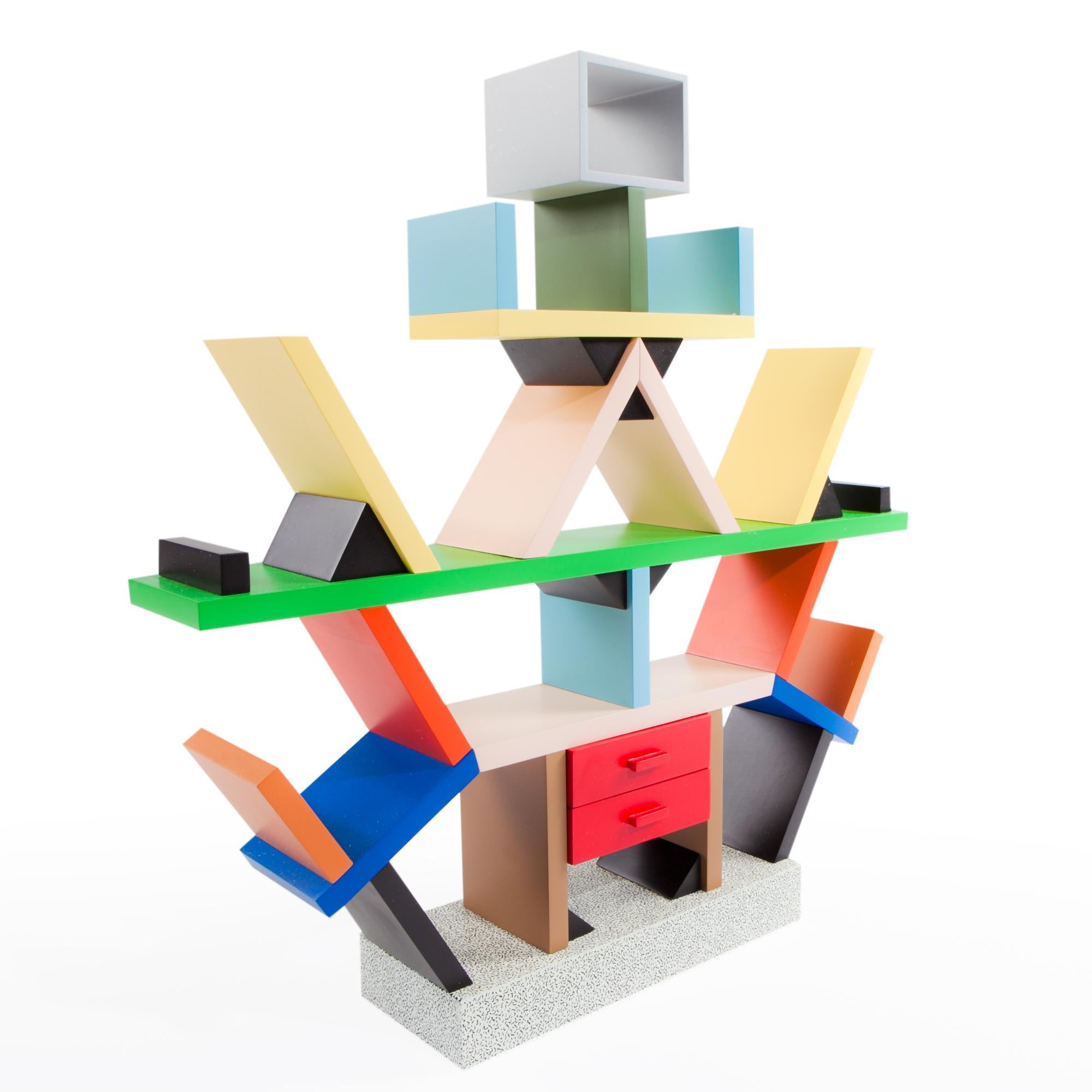 Carlton Wood Room Divider, by Ettore Sottsass for Memphis Milano ...