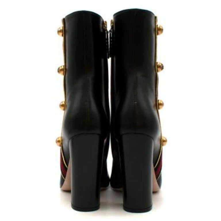 Carly Mid Calf Globe Boots For Sale at 1stDibs