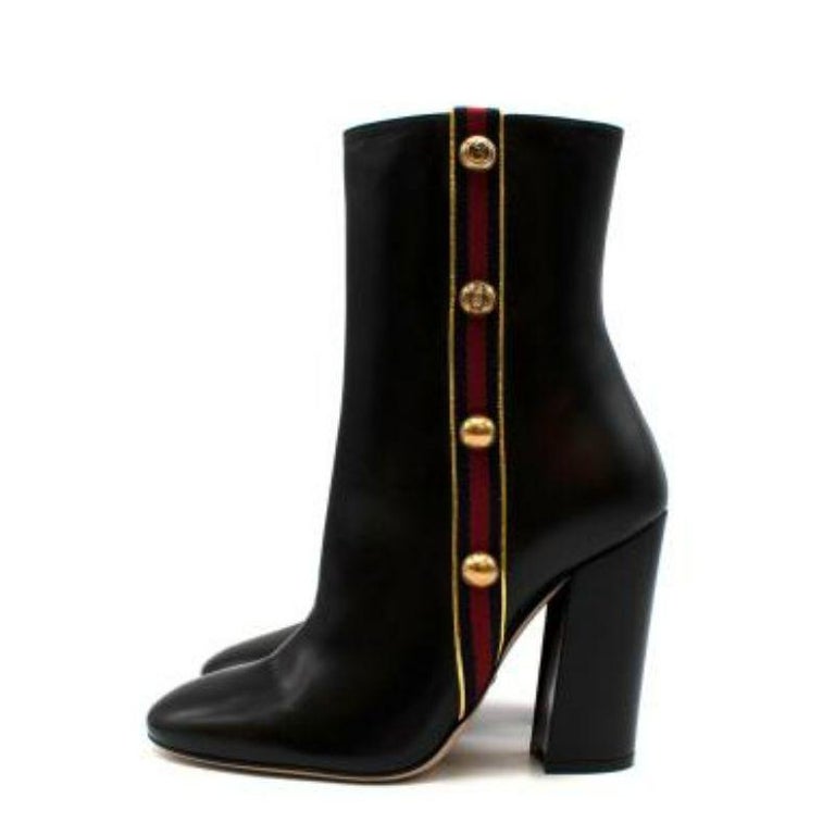 Carly Mid Calf Globe Boots For Sale at 1stDibs