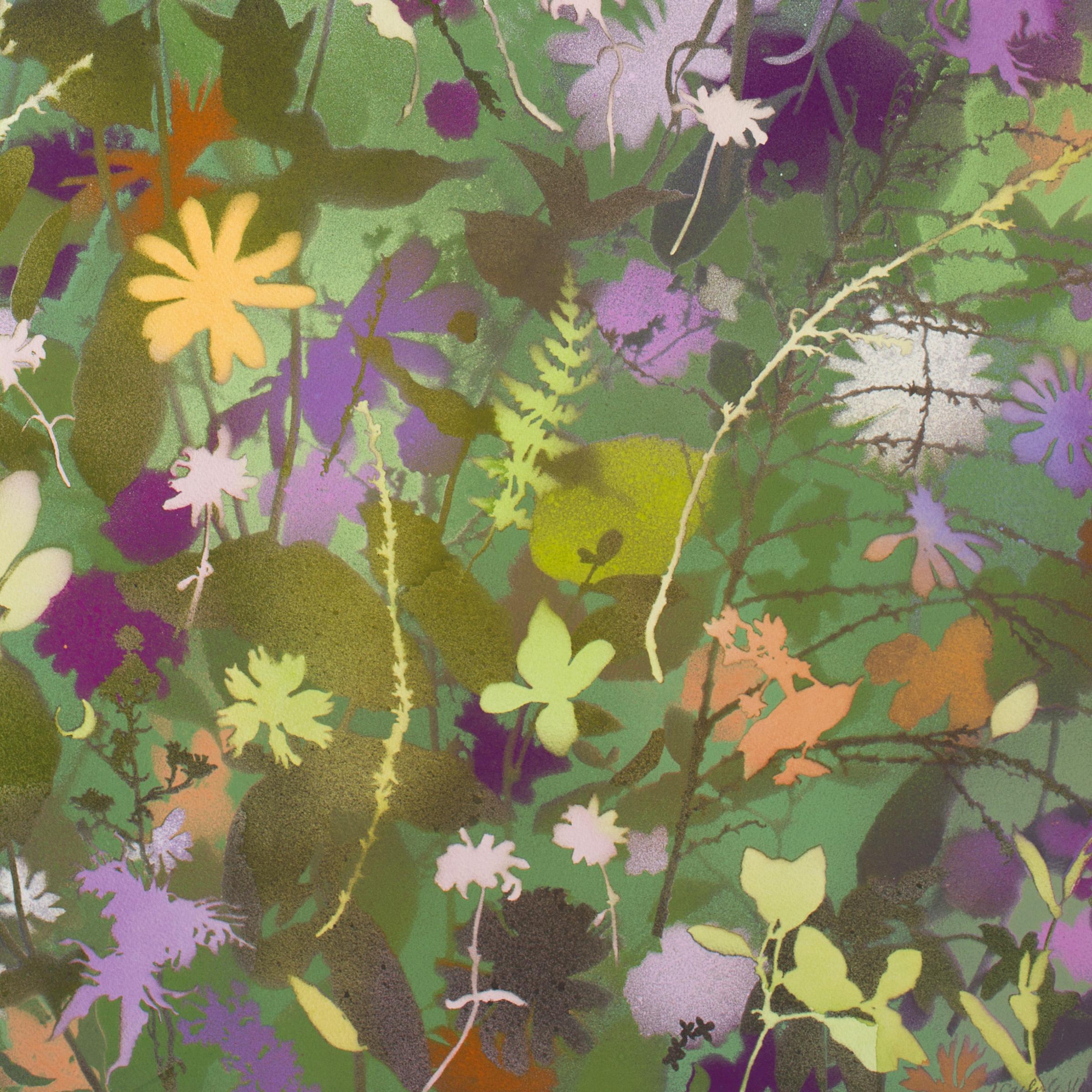 Carlyle Wolfe Lee - 'Anniversary Wildflowers I' - naturalist landscape ...
