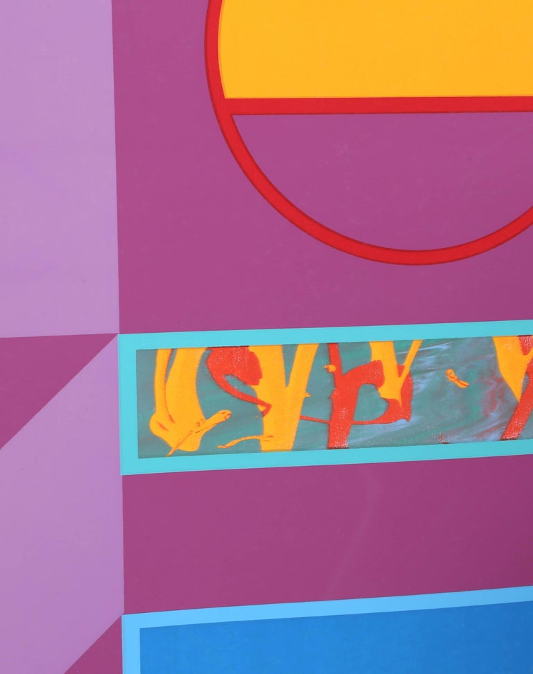 Carmen Cicero - Abstract Silkscreen by Carmen Cicero For Sale at 1stDibs