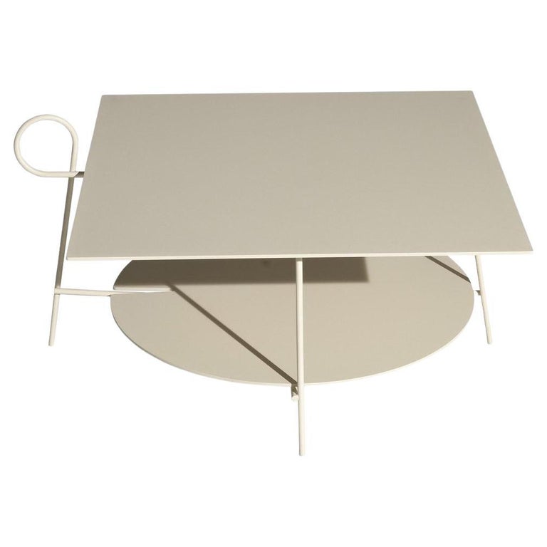 Carmina Coffee Table Square Sand by Driade For Sale at 1stDibs