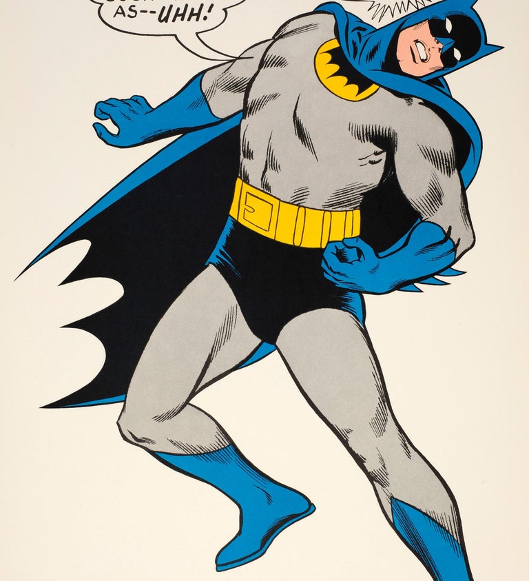 Carmine Infantino - Original Vintage Cartoon Batman Poster For The ...