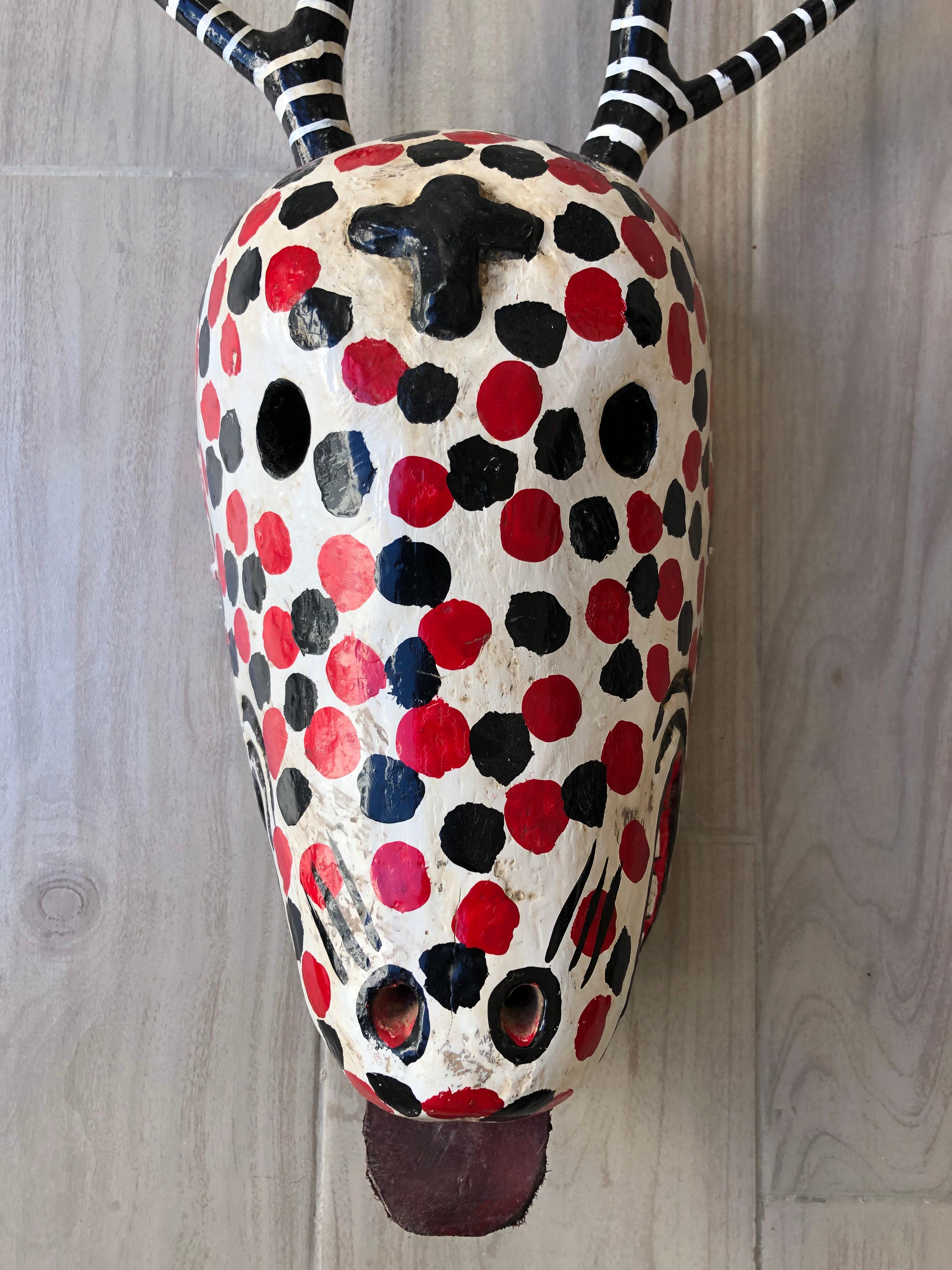 Carnaval Mask from Costa Chica, Oaxaca at 1stDibs