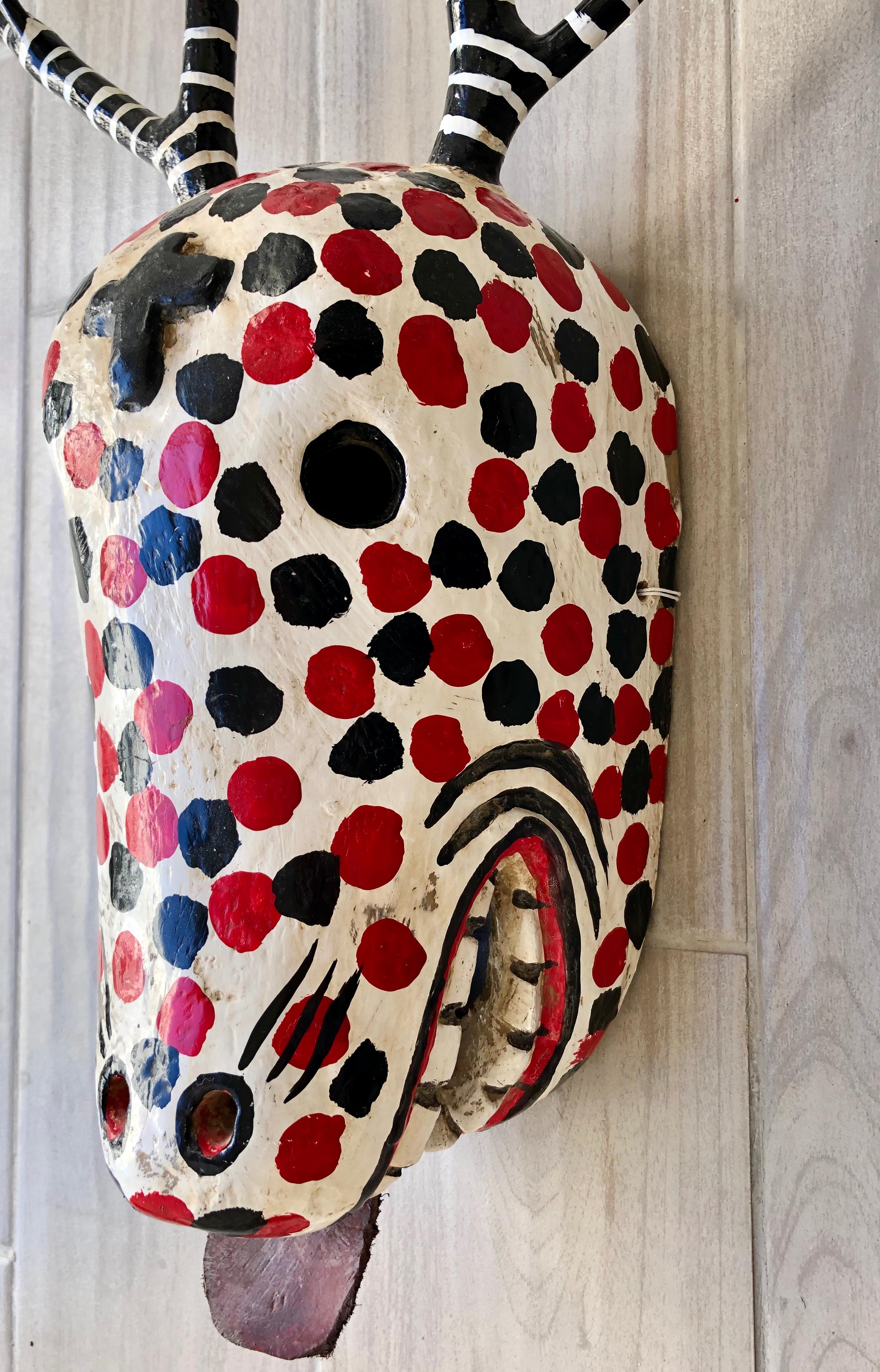 Carnaval Mask from Costa Chica, Oaxaca at 1stDibs